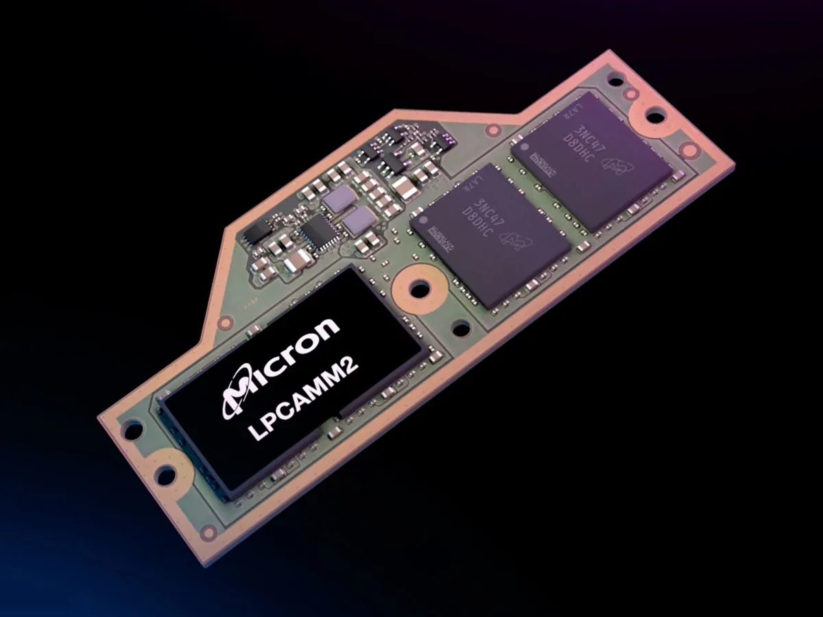 Crucial Delivers CAMM2 at LPDDR5X-7500 To Retail